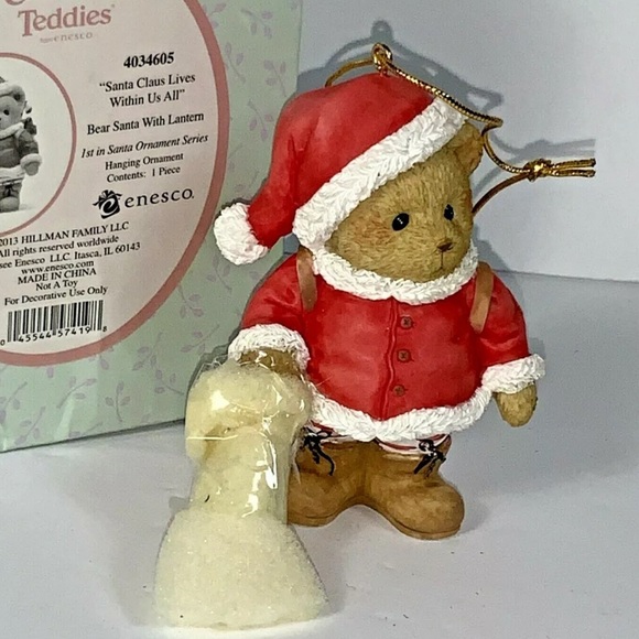 Cherished Teddies | Holiday | Cherished Teddies Santa Clause Lives ...